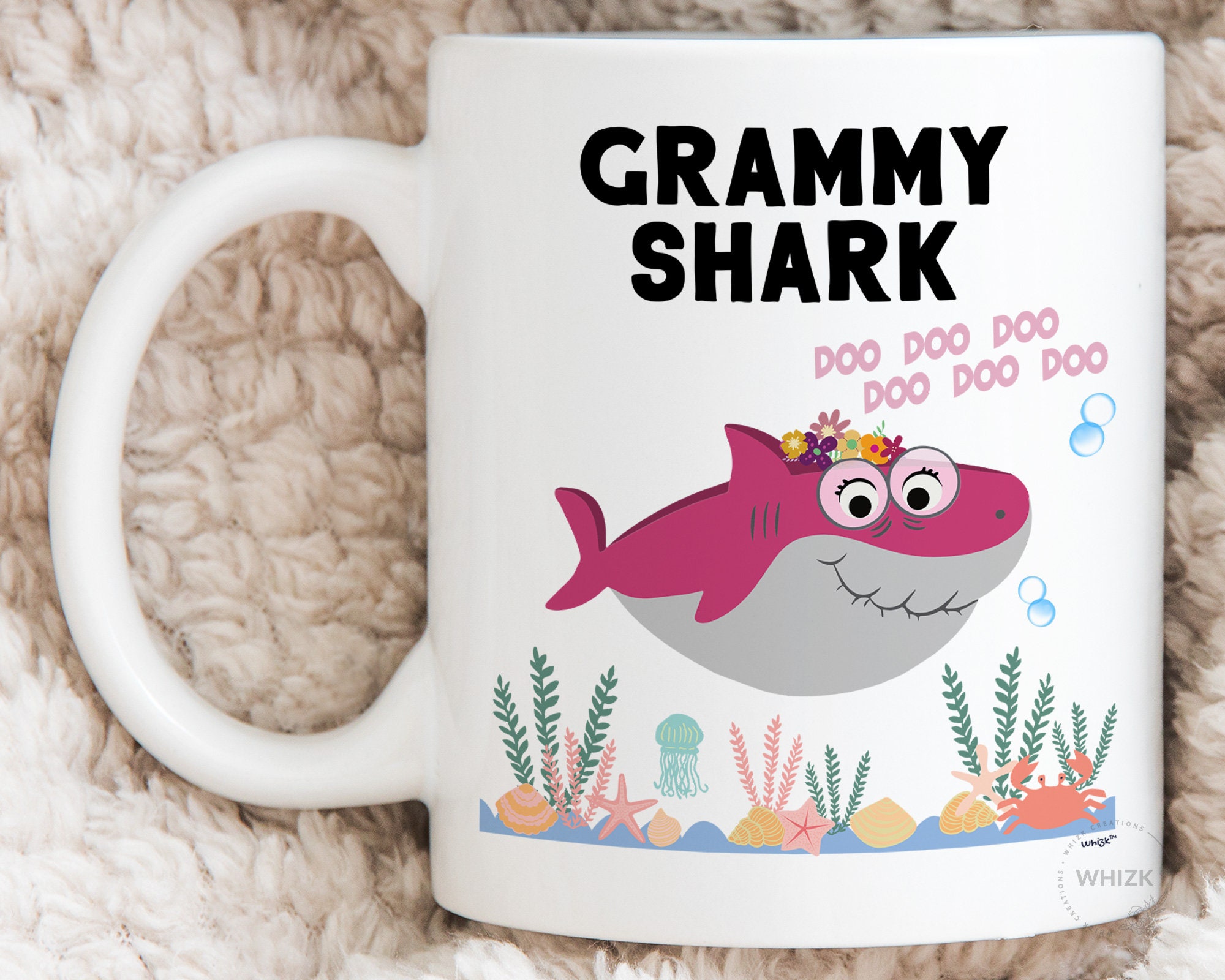 Grammy Shark Mug for Grammy Gifts for Grammy Mug, Mothers Day Gifts ...