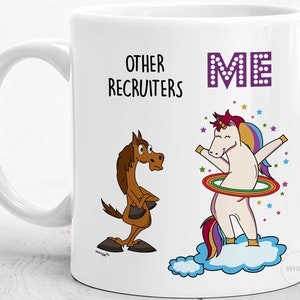 Recruiter Mug Recruiter Gifts Recruiter Coffee Mug Funny | Etsy