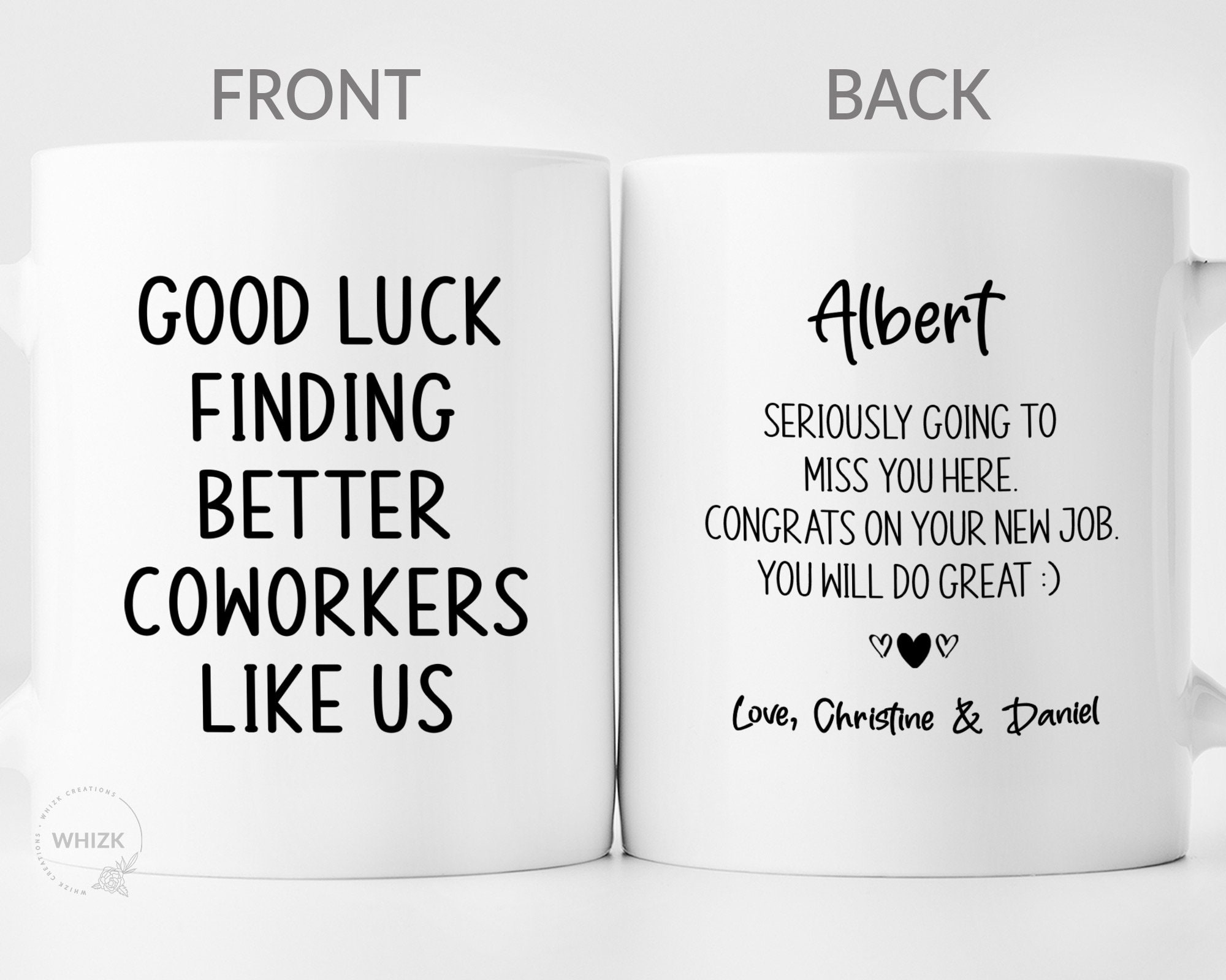 Going Away Gift for Coworker Leaving Mug, Farewell Gift for Co-worker ...