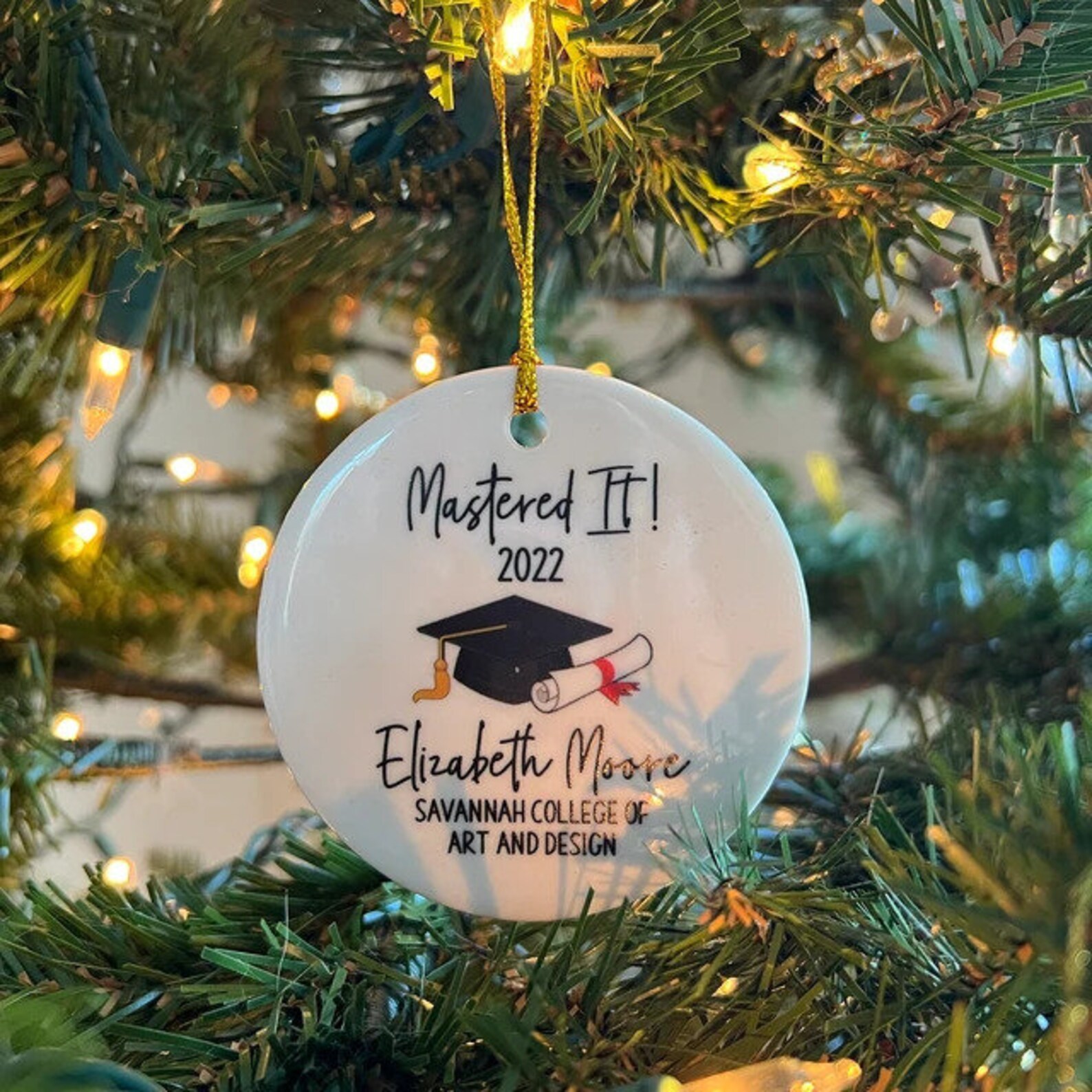 Masters Degree Graduation Gift for Her Him Masters Degree - Etsy