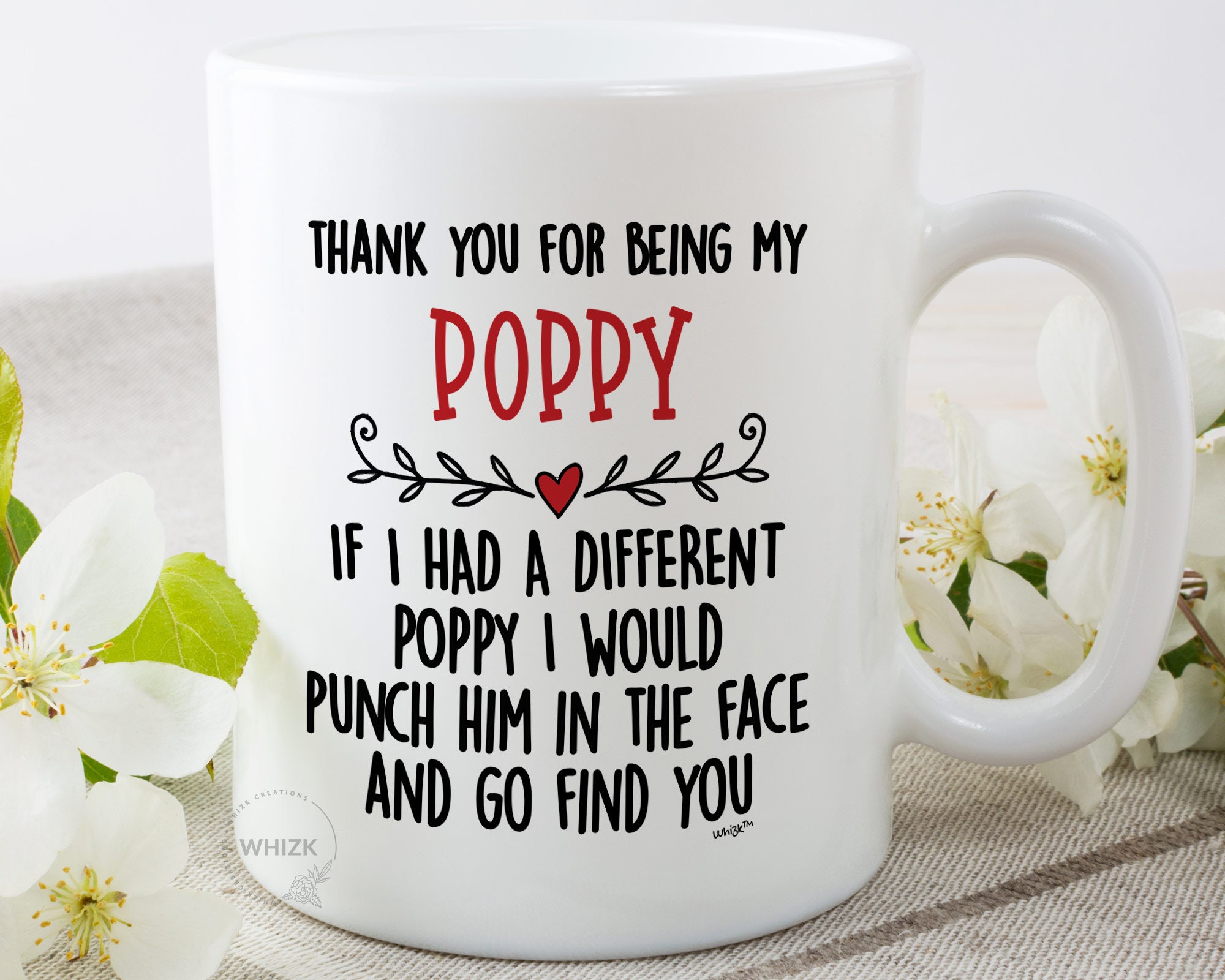 AU Poppy Gifts Poppy Mug Best Poppy Gift Poppy Birthday - Etsy Australia
