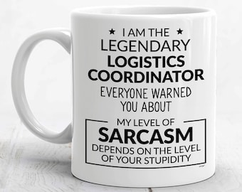 Funny Logistics Mug - Etsy
