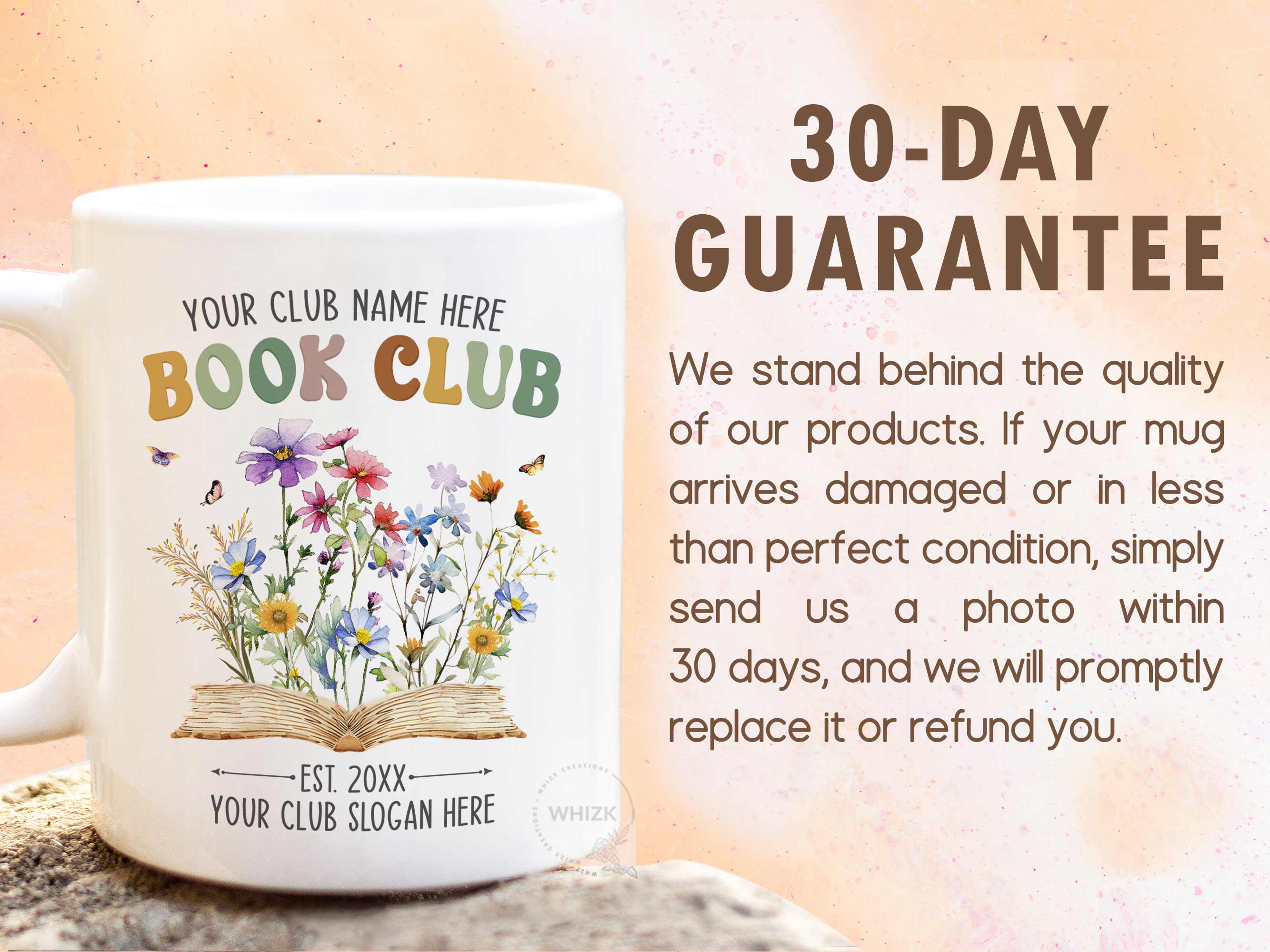 Book Club Mug, Book Club Gifts for Book Club Member, Personalized Book ...