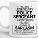 Police Sergeant Mug for Police Sergeant Gifts for Police - Etsy