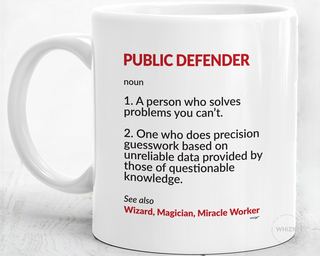 Public Defender Mug, Lawyer Gifts, Public Defender Gifts, Public ...