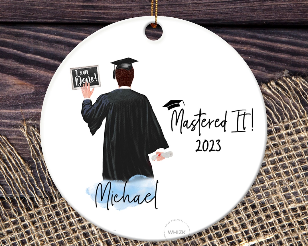 Masters Degree Graduation Gift for Him Masters Degree - Etsy