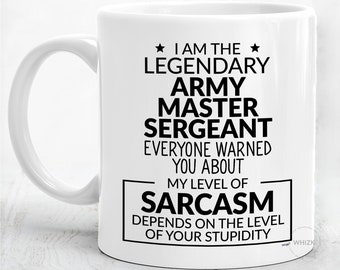 Army Master Sergeant - Etsy