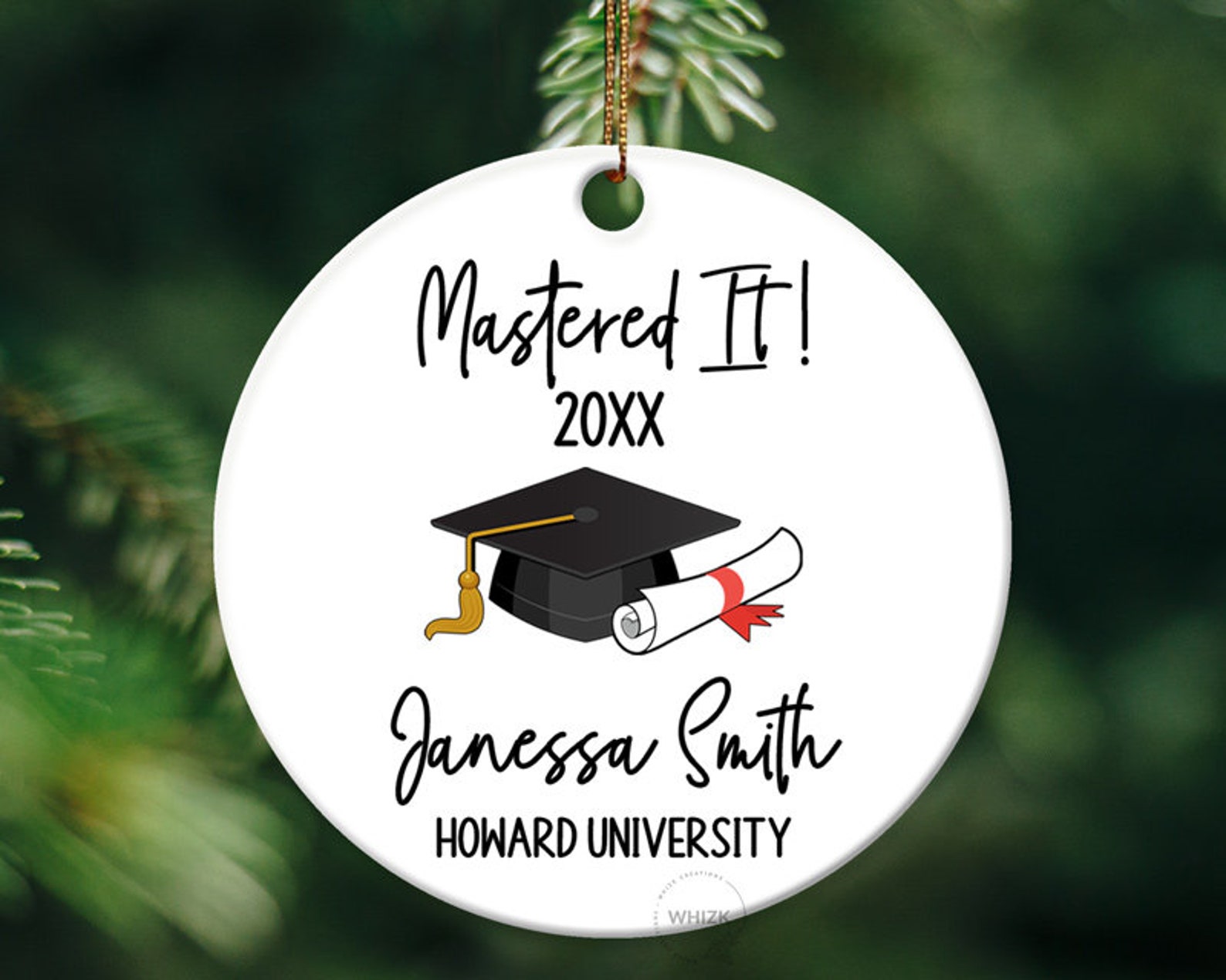 Masters Degree Graduation Gift for Her Him Masters Degree - Etsy