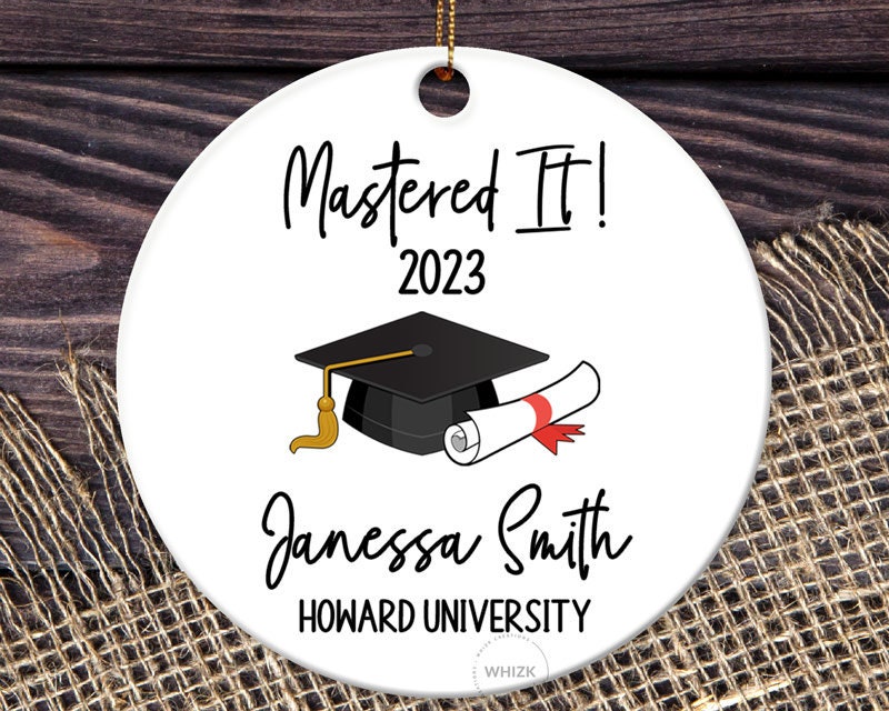Masters Degree Graduation Gift for Her Him Masters Degree - Etsy