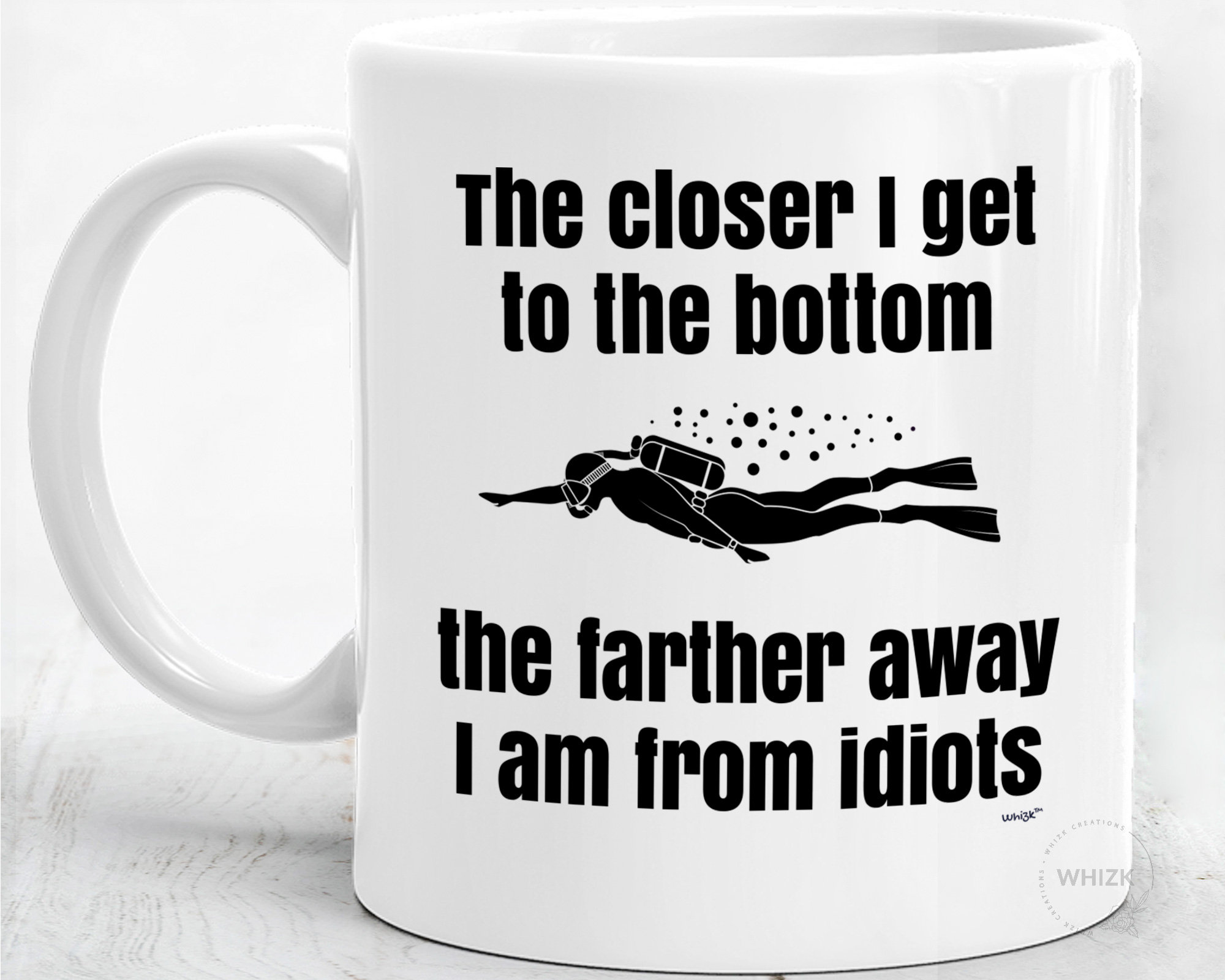 Funny Scuba Diving Mug for Scuba Diving Gifts for Scuba Diving - Etsy