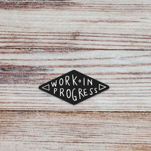 Work in Progress Sticker Self Compassion Sticker Positively - Etsy