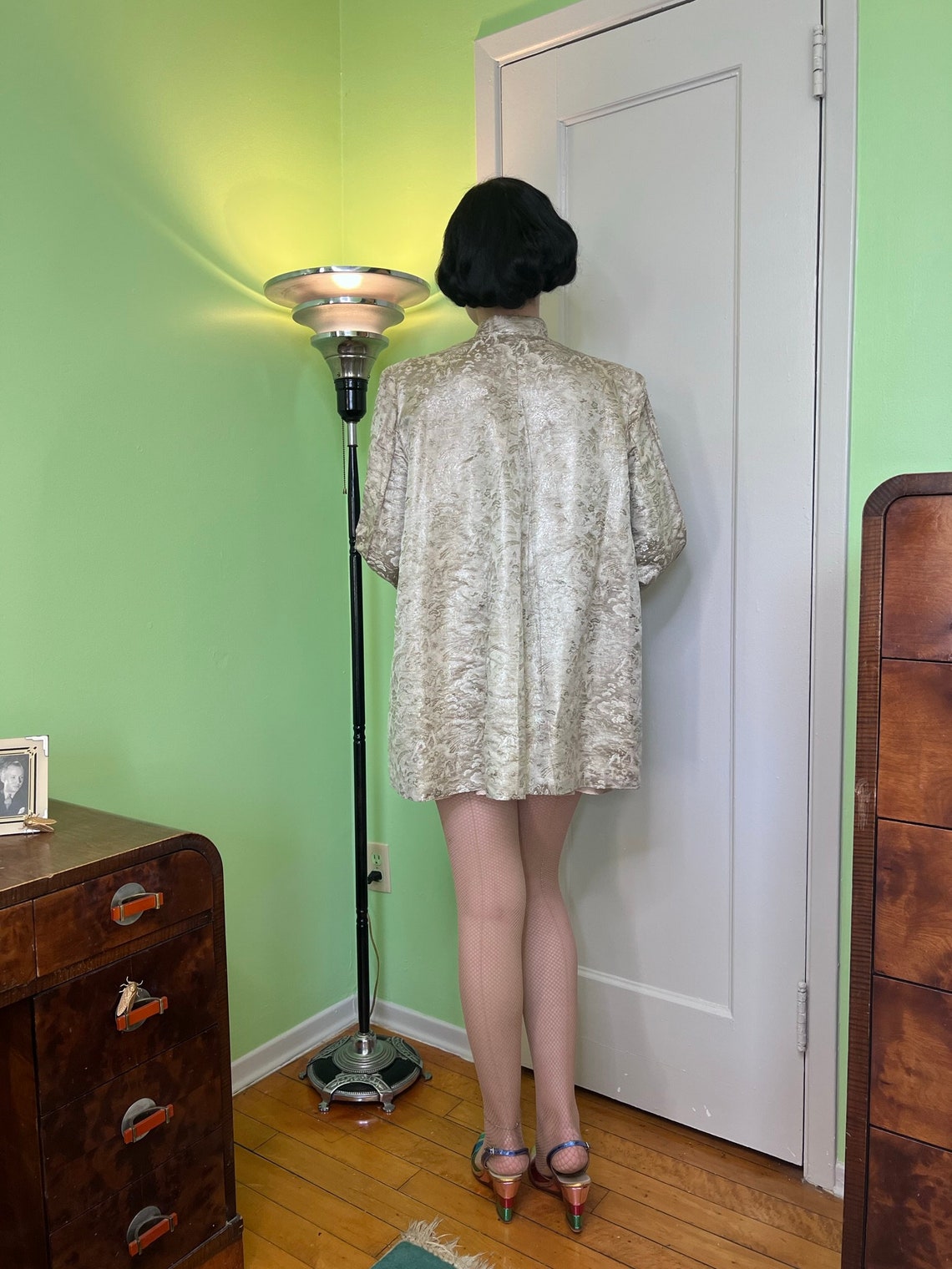 1930s 1940s Lamé Jacket From Kyoto - Etsy