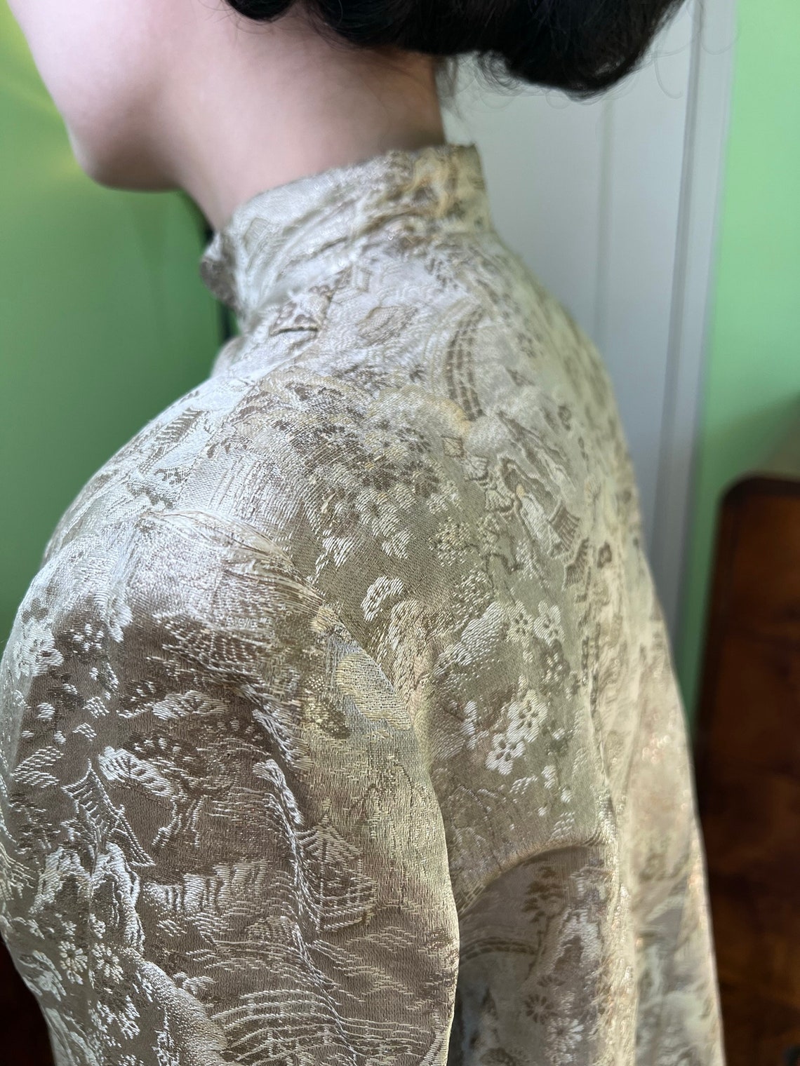 1930s 1940s Lamé Jacket From Kyoto - Etsy