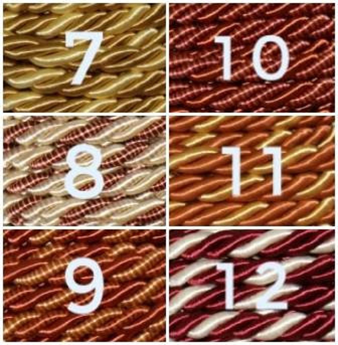 3mm Rayon Cord Twisted Cord Trim for Upholstery Cord Soutache - Etsy