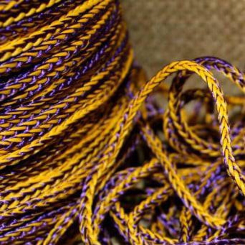 Paracord Cord 3mm Multi Colored Multicolored 10 Meter Braided - Etsy