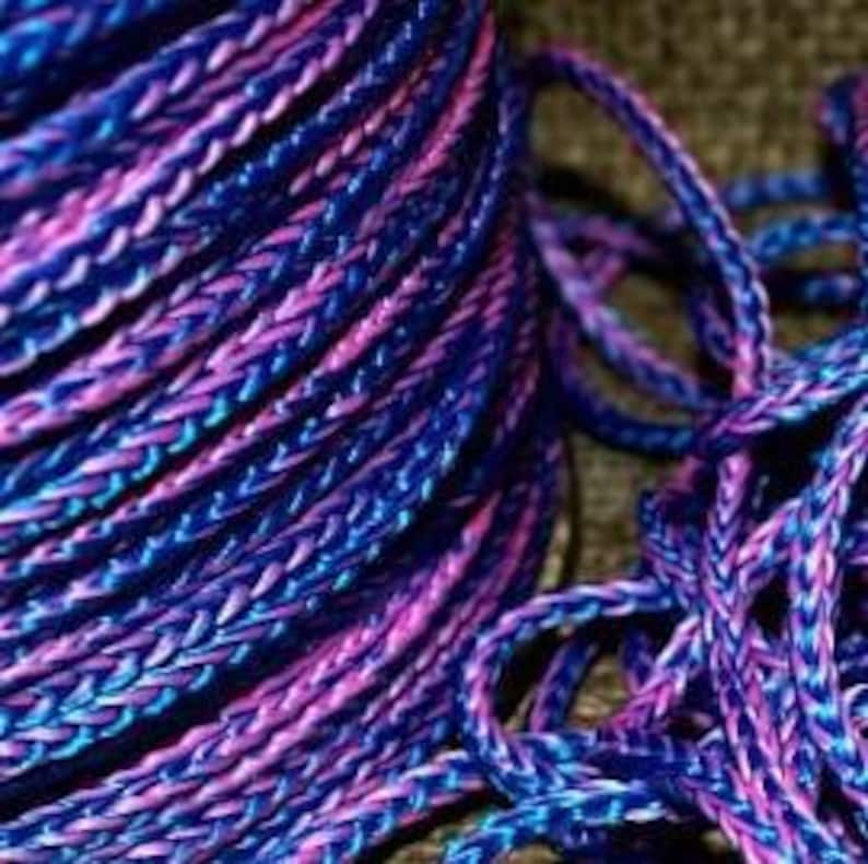 Paracord Cord 3mm Multi Colored Multicolored 10 Meter Braided - Etsy