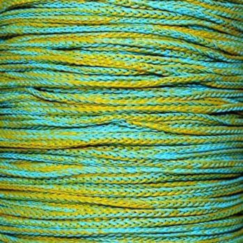 Paracord Cord 3mm Multi Colored Multicolored 10 Meter Braided - Etsy