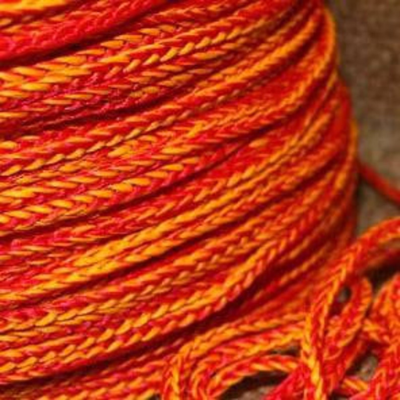 Paracord Cord 3mm Multi Colored Multicolored 10 Meter Braided - Etsy