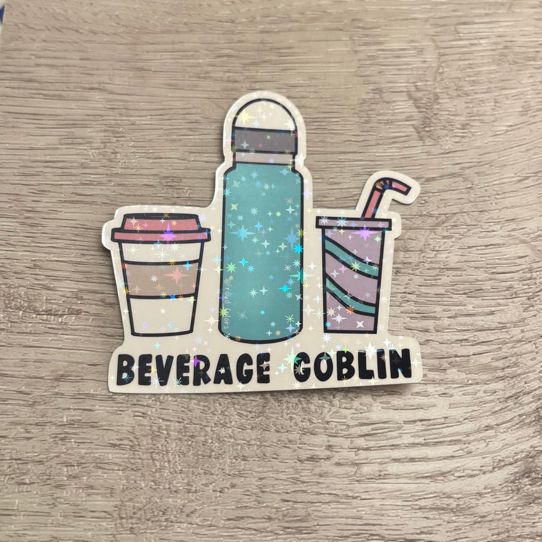 Beverage Goblin Sticker Decal - Etsy