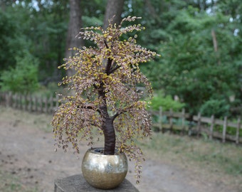 Wire bonsai tree | Etsy