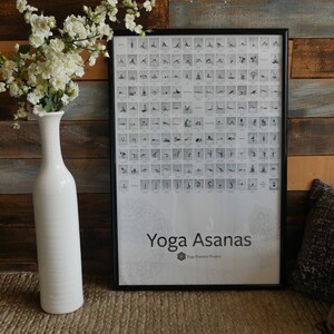 Yoga Asanas Poster - Etsy