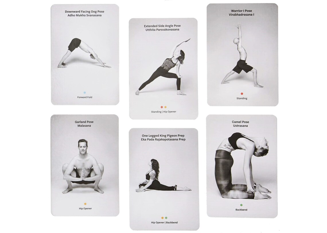 The Yoga Sequencing Cards Beginner - Etsy
