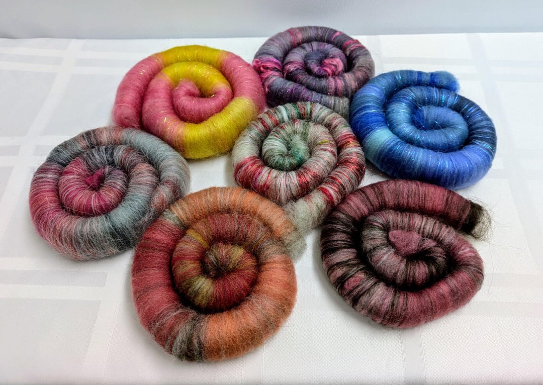 Rolag Sets - Hand Blended - Etsy