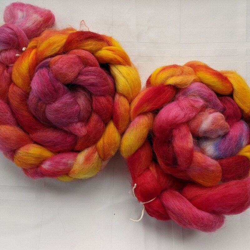 Hand Dyed Roving - Etsy