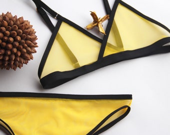 Transparent lingerie | Etsy