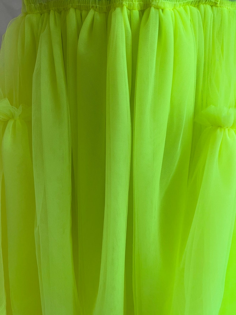 Neon Tulle Dress/ Party Neon Dress/ Festival Neon Dress/ Fancy Clothes ...