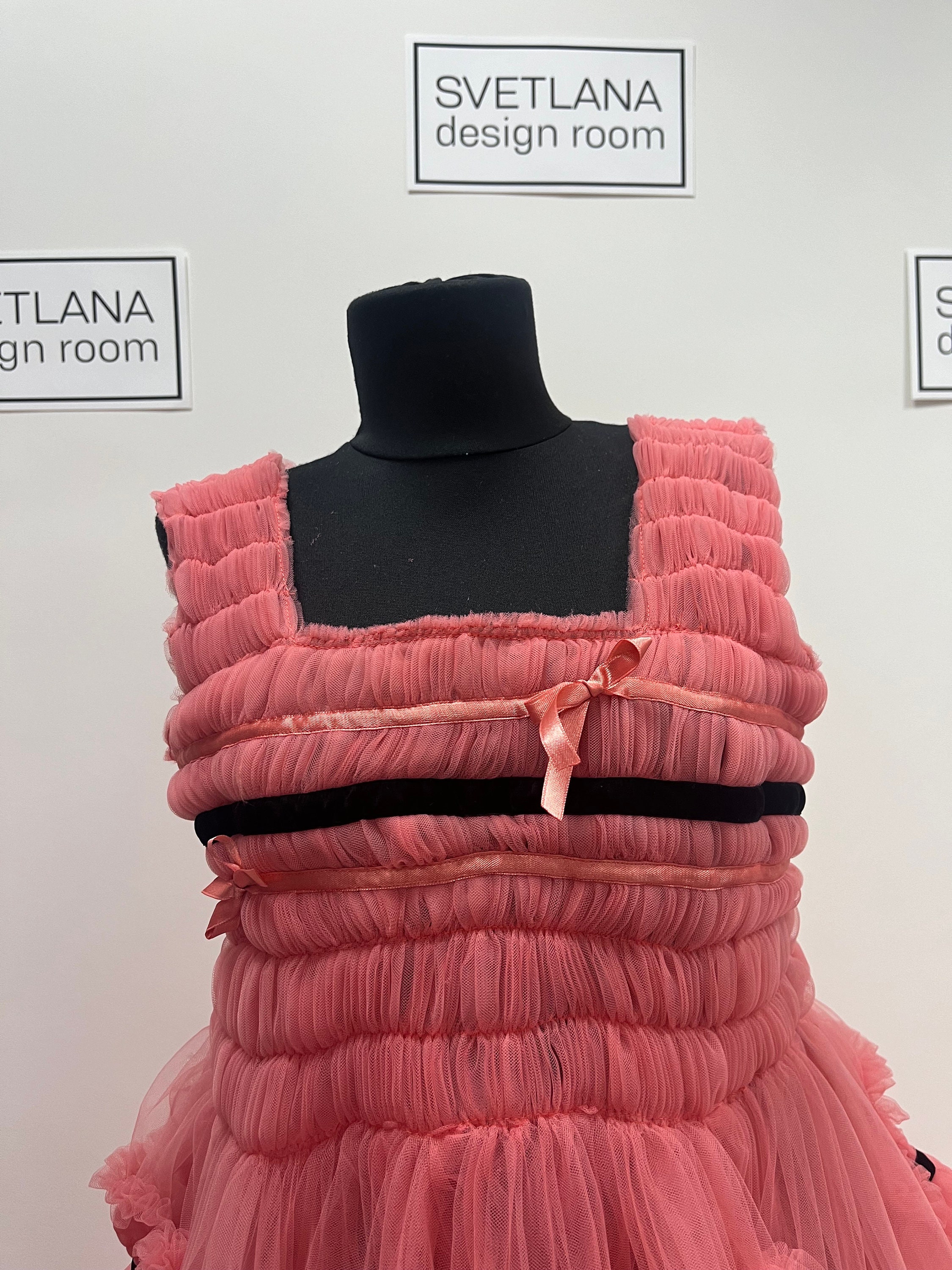 Riri - Puffy Tulle Dress / Festival Dress / Solomon Dress / Tulle Dress ...