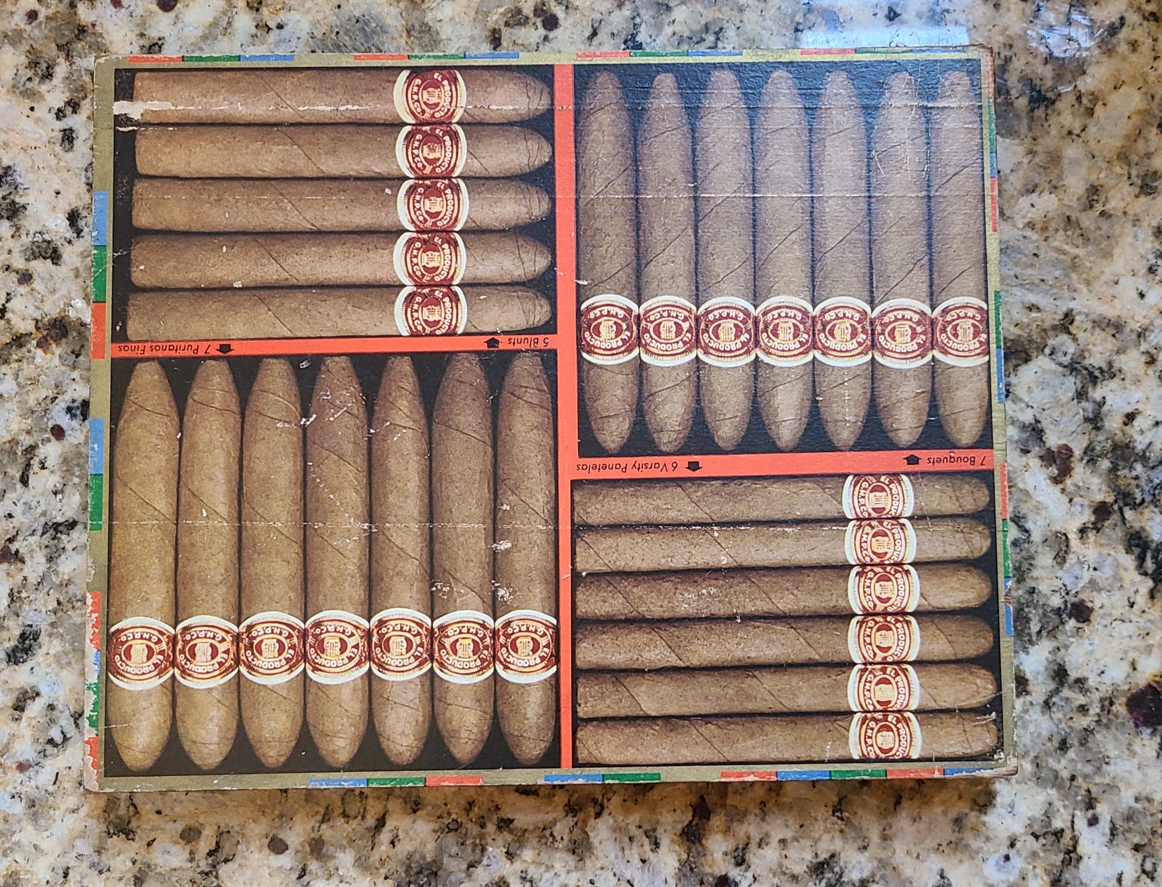 1952 El Producto Cigar Box Designed by Paul Rand Photo by Man Ray Rare ...