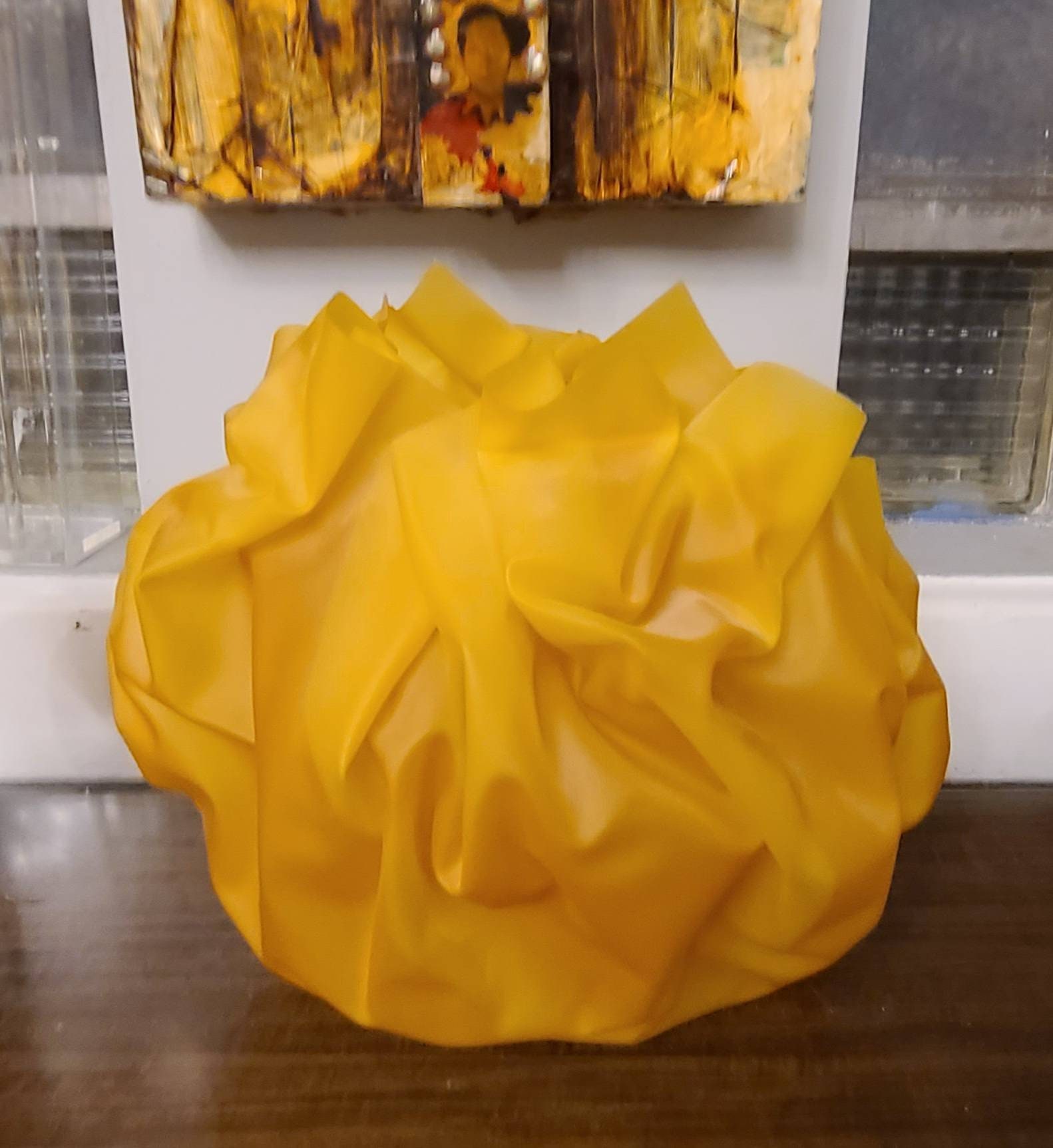 1996 Modern Art Lyn Godley & Co Crinkle Lamp - Etsy