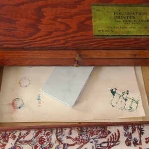 Foundation Printer and Duplicator 1934 Model Printing Blocks Set - Etsy