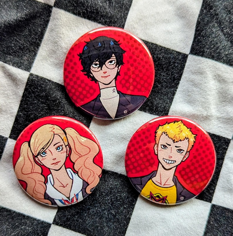 Persona P5 Royal Joker, Skull, Panther, Fox, Queen, Oracle, Noir, Crow ...