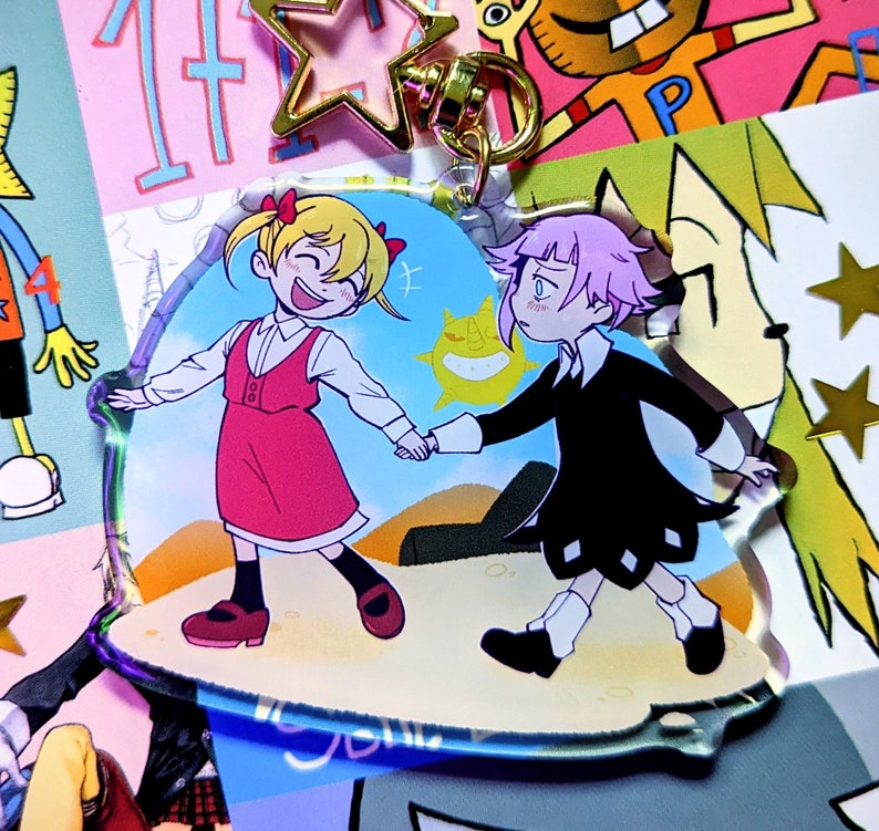 SOUL EATER Baby Maka Albarn Crona Acrylic Charm 3inx3in - Etsy