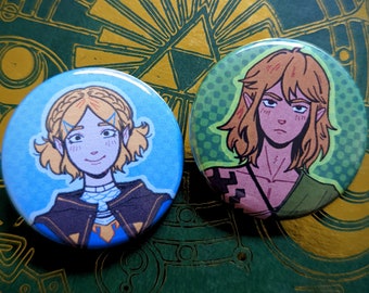 Zelda Botw Buttons - Etsy