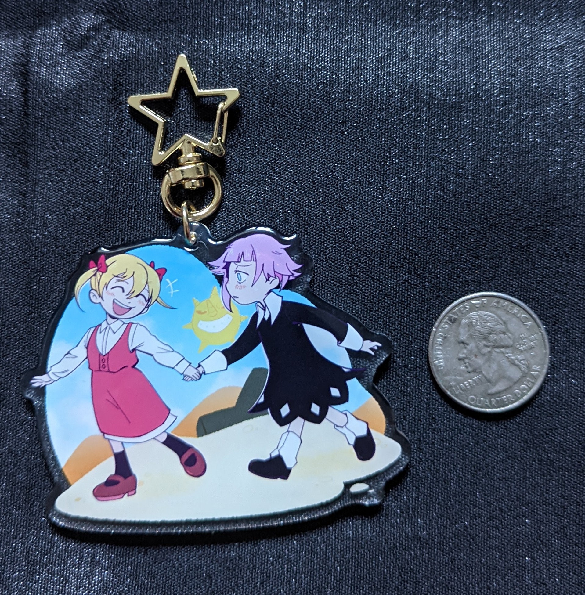 SOUL EATER Baby Maka Albarn Crona Acrylic Charm 3inx3in - Etsy