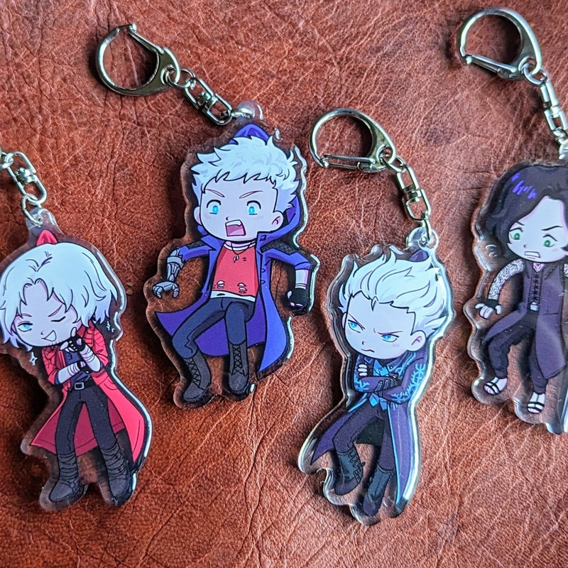 Cute Devil Bag Charm - Etsy