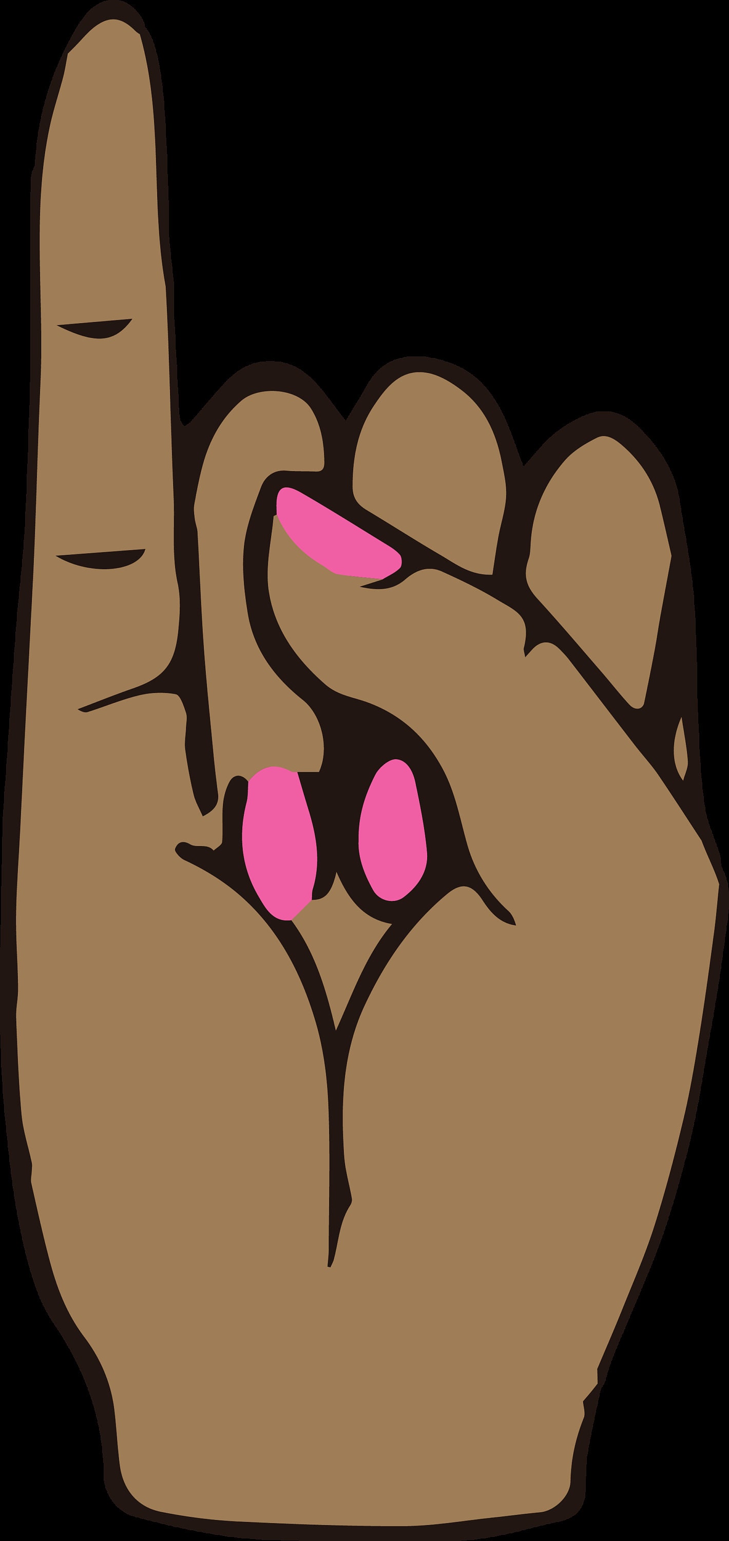 Sorority Hand Sign Laser Cut Unfinished Wood Ready to Paint - Etsy