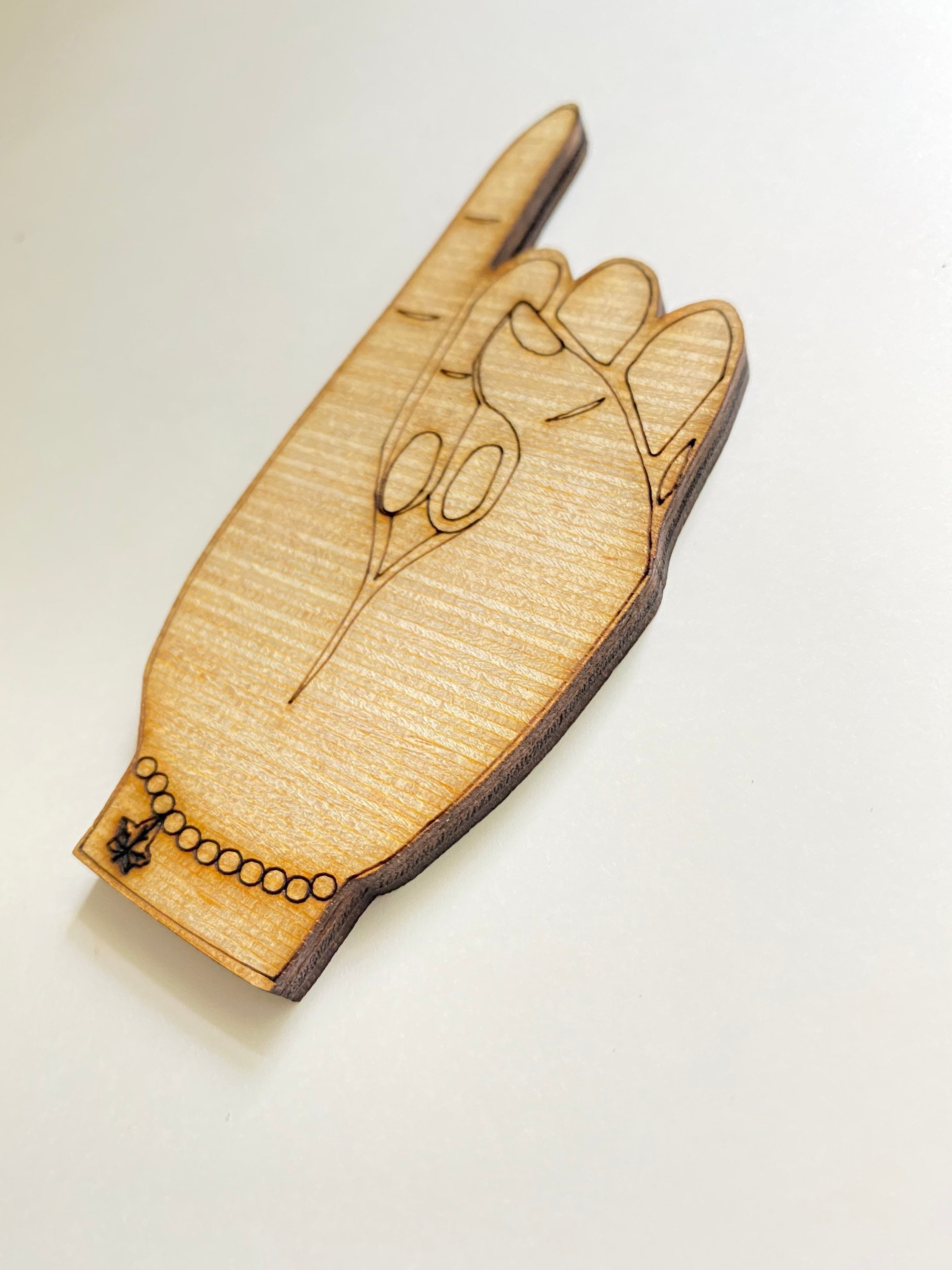 Sorority Hand Sign Laser Cut Unfinished Wood Ready to Paint - Etsy