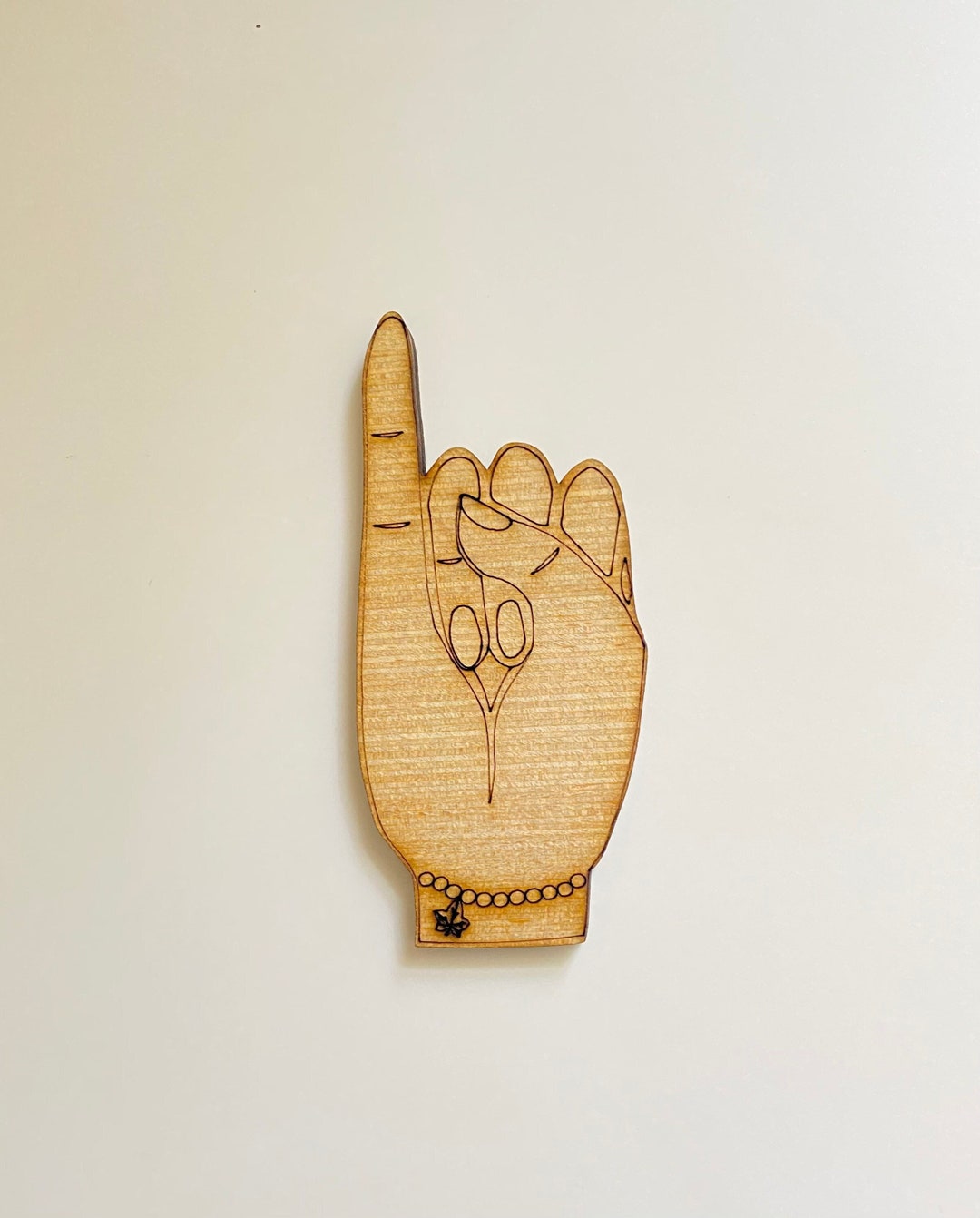 Sorority Hand Sign | Laser Cut Unfinished Wood Ready to Paint | DIY ...