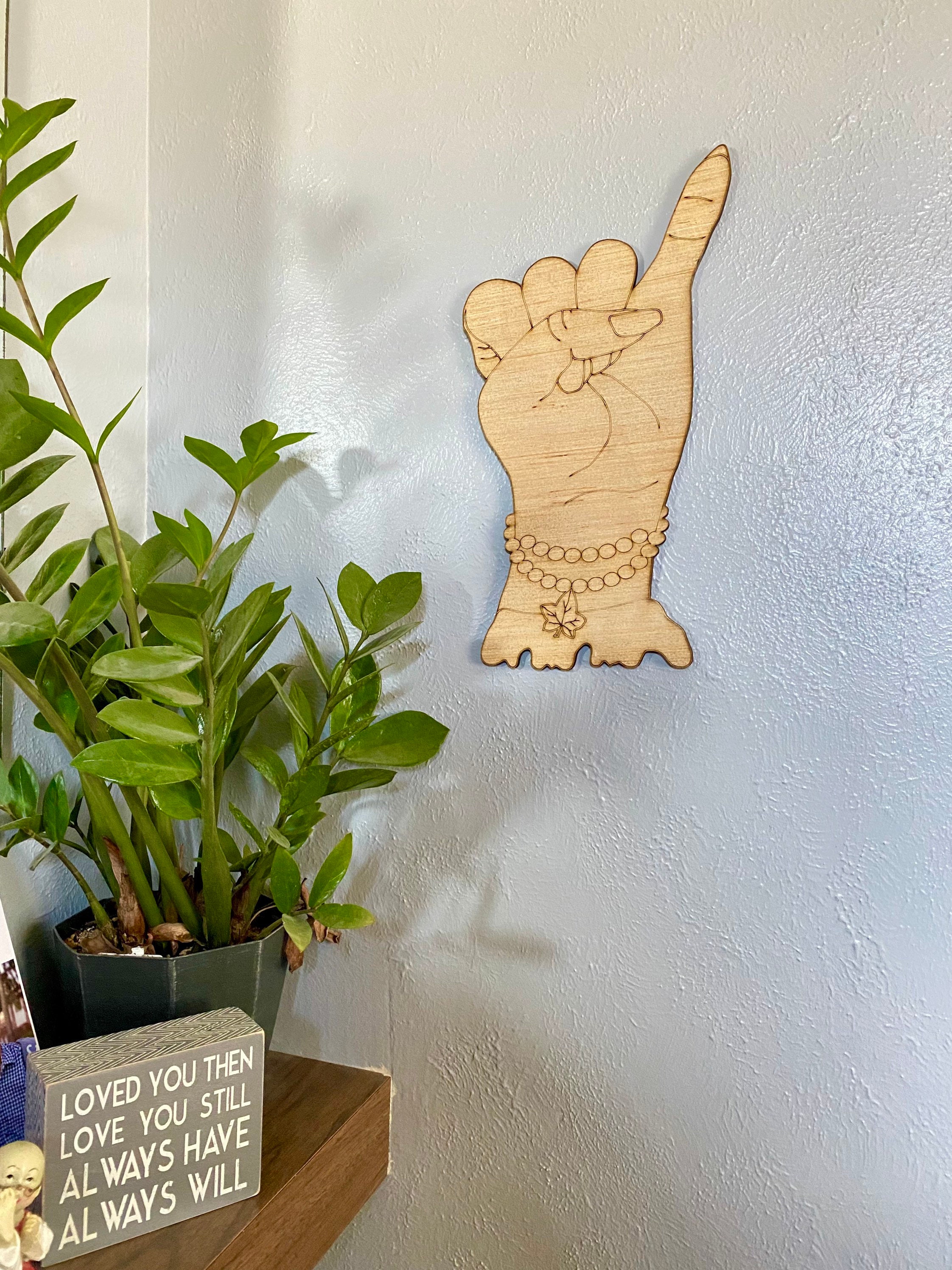 Sorority and Frat Hand Symbols Laser Cut Unfinished Wood - Etsy