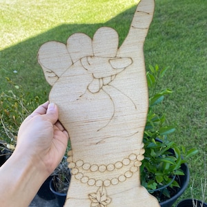 Sorority and Frat Hand Symbols | Laser Cut Unfinished Wood Ready to ...