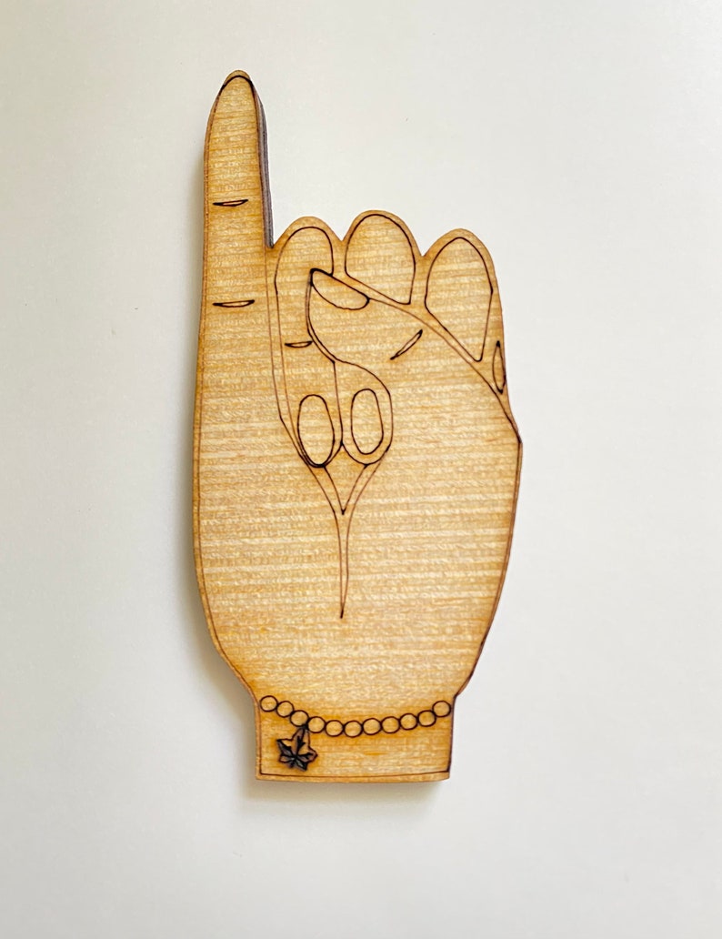 Sorority Hand Sign | Laser Cut Unfinished Wood Ready to Paint | DIY ...