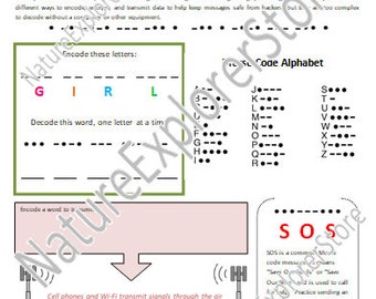 Binary Birthday Bracelet Worksheet Digital Download Only | Etsy