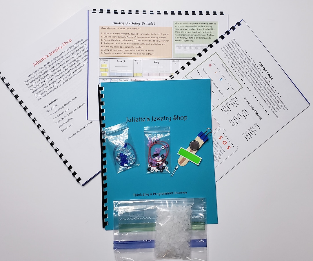 Handmade Think Like a Programmer Kit for Multi-level Girl Scout Daisy ...
