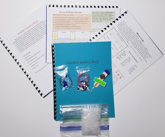 Handmade Think Like a Programmer Kit for Multi-level Girl - Etsy