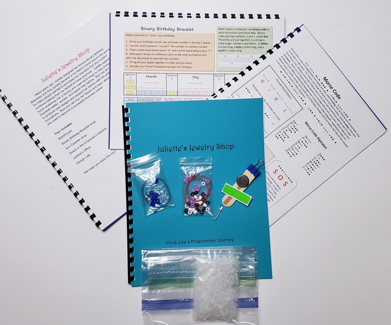 Handmade Think Like a Programmer Kit for Multi-level Girl Scout Daisy ...