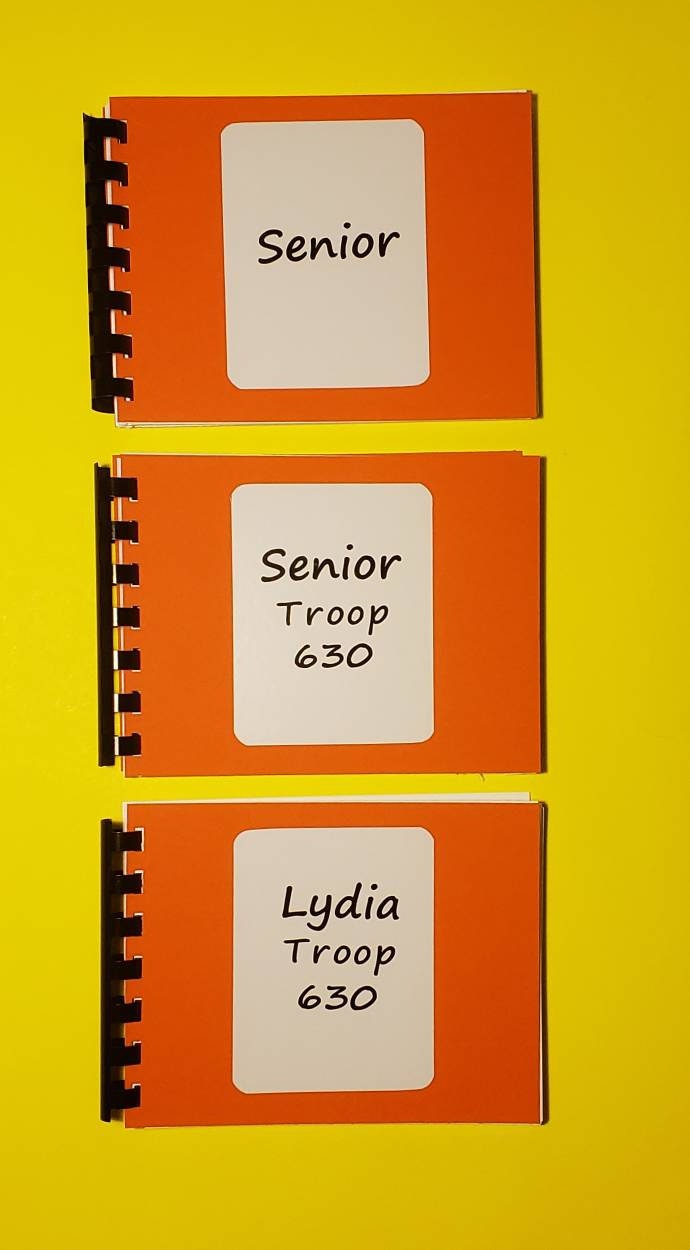 Personalized Girl Scout Badge, Journey, and Award Tracker / Requirement ...